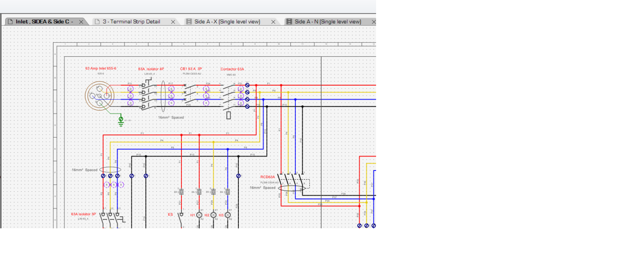 2 sheets in wiring diagram - wire numbers how to delete and redo ...