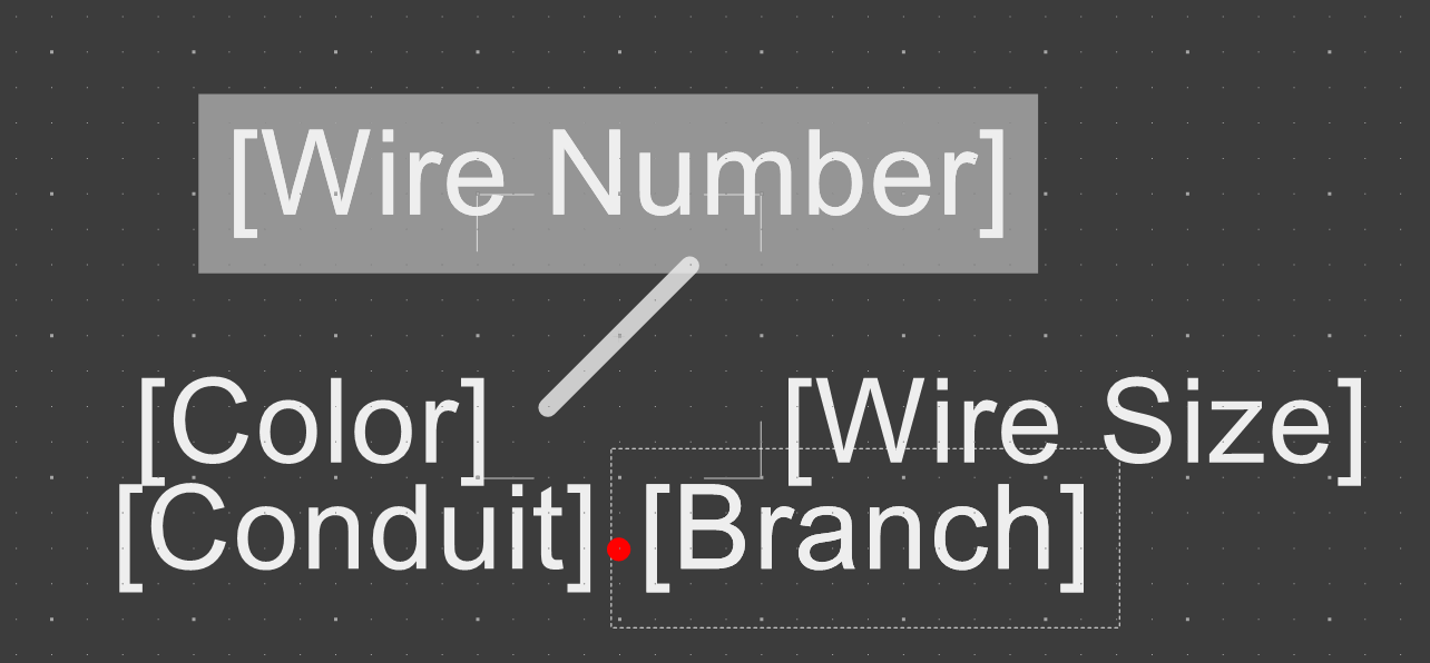 change format of conduit list in Wire Info symbol | SkyCAD - Electrical ...