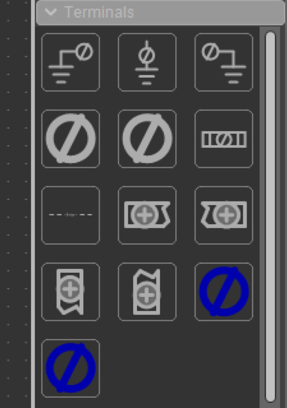 How to handle multiport distribution terminal blocks. | SkyCAD ...