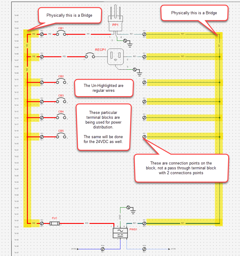 Terminal Strip View Layout Issue | SkyCAD - Electrical CAD software