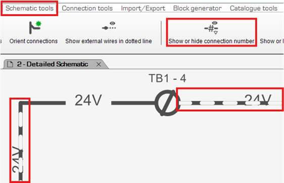 Numbering process | SkyCAD - Electrical CAD software