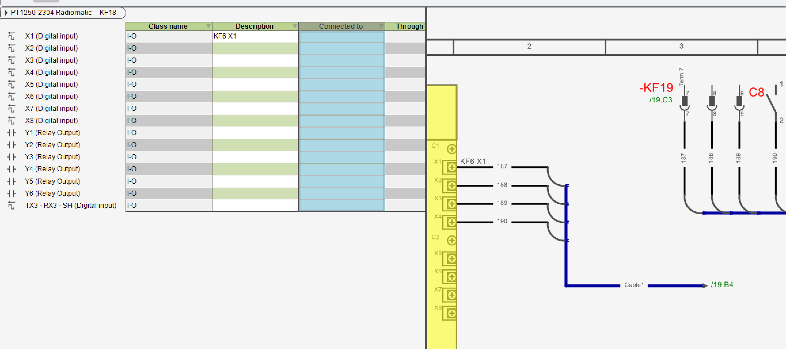 Multicore Cabling | SkyCAD - Electrical CAD software