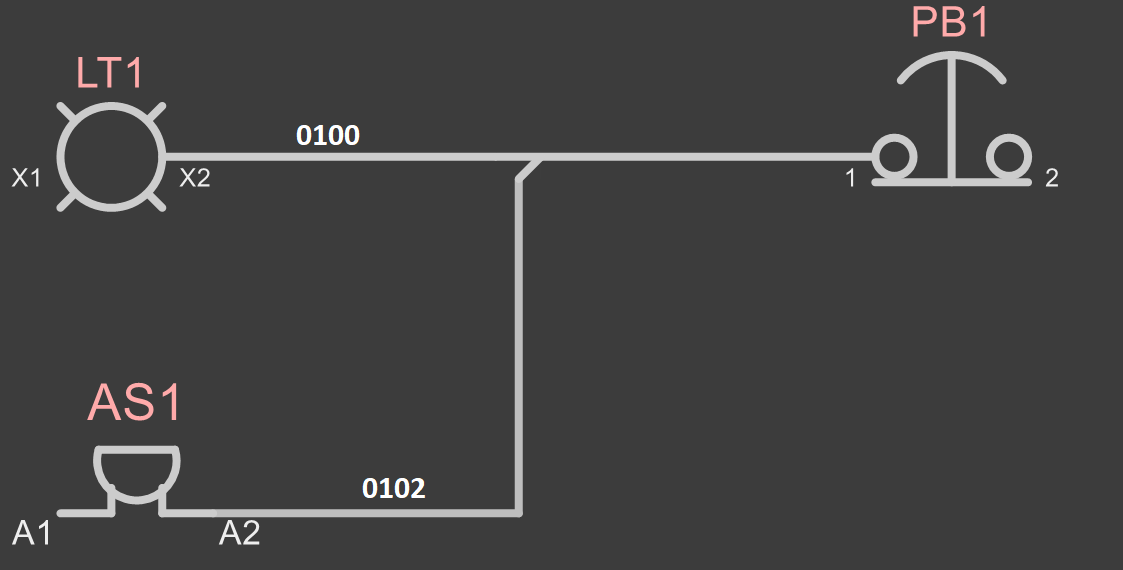 Creating different line (wire?) numbers for daisy chain style jumpers ...