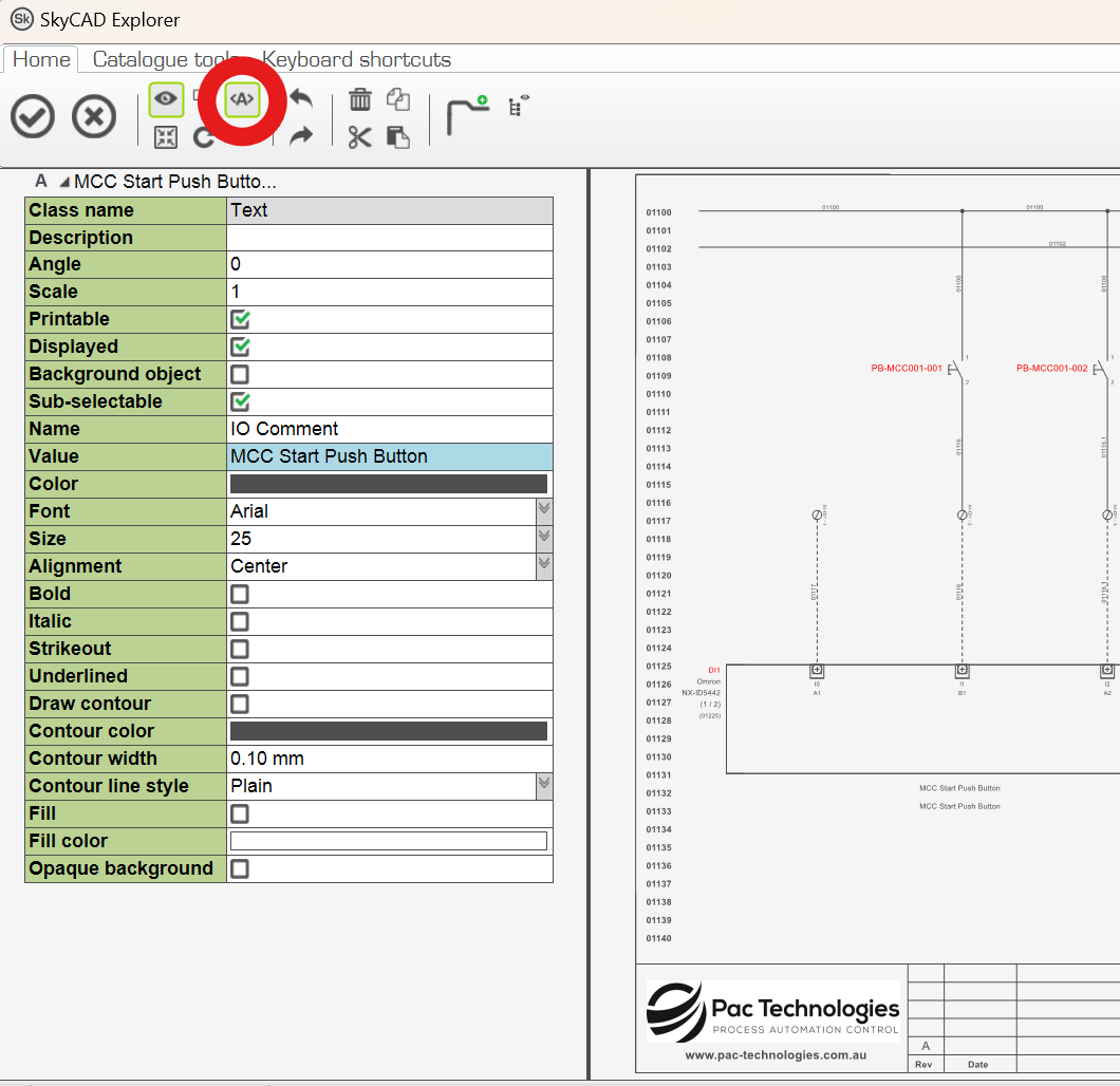 Input/Output Card Labelling | SkyCAD - Electrical CAD software