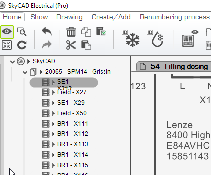 Terminal strip numbering | SkyCAD - Electrical CAD software