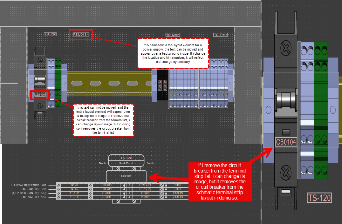Terminal Strip Layout elements and Imported images | SkyCAD ...