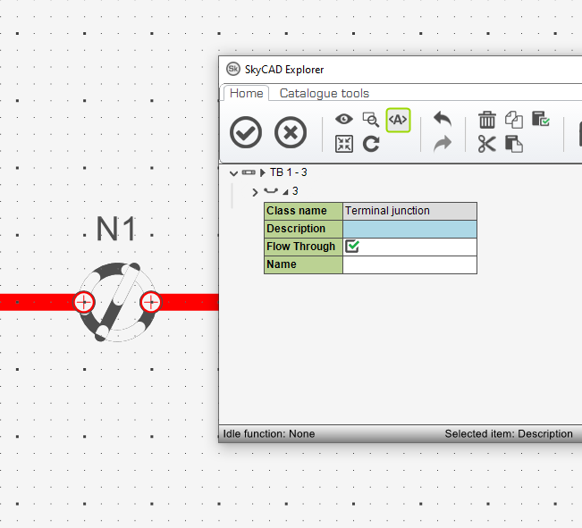 Display Terminal Strip Name with Terminal Symbol | SkyCAD - Electrical ...