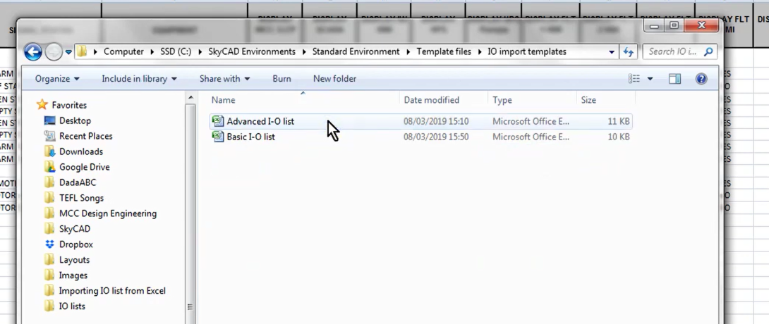 Advanced I/O List tutorial | SkyCAD - Electrical CAD software