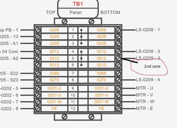 2 wires into 1 terminal | SkyCAD - Electrical CAD software