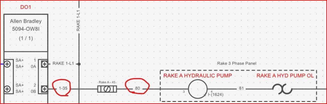 Fused Terminal Block with Flow Through Wire Number | SkyCAD ...