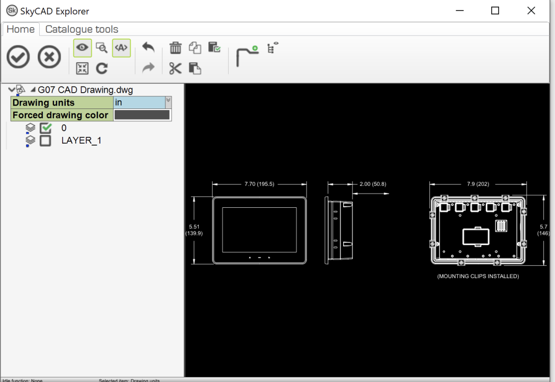DWG Import | SkyCAD - Electrical CAD software