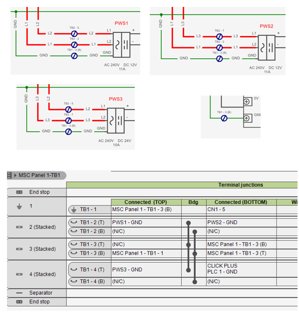 Terminal numbering | SkyCAD - Electrical CAD software