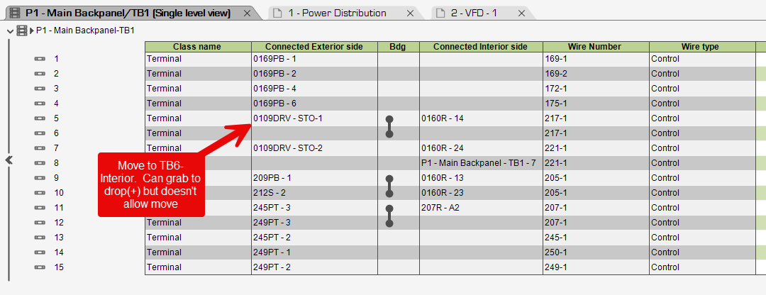 jumpers at terminal blocks, display to layout | SkyCAD - Electrical CAD ...