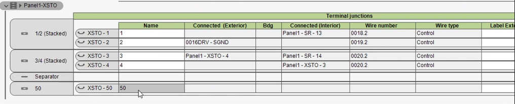 Choose different numbering format for terminals layout in schematic ...