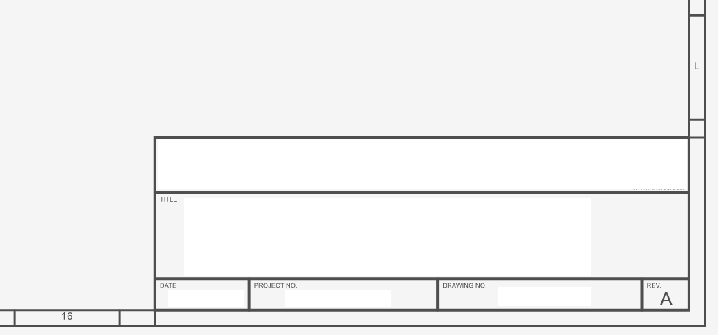 Title Block Coordinate System | SkyCAD - Electrical CAD software