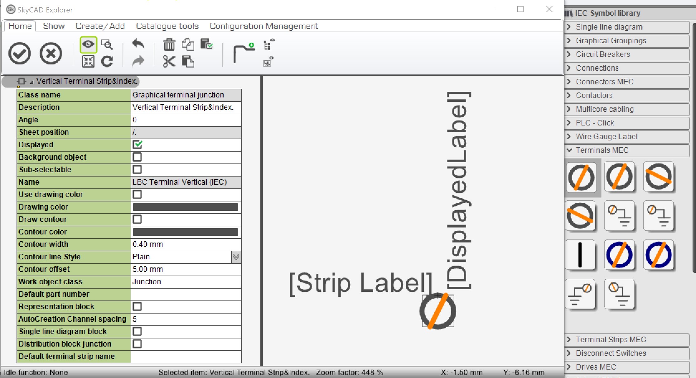 Terminal Block Bridged connections | SkyCAD - Electrical CAD software